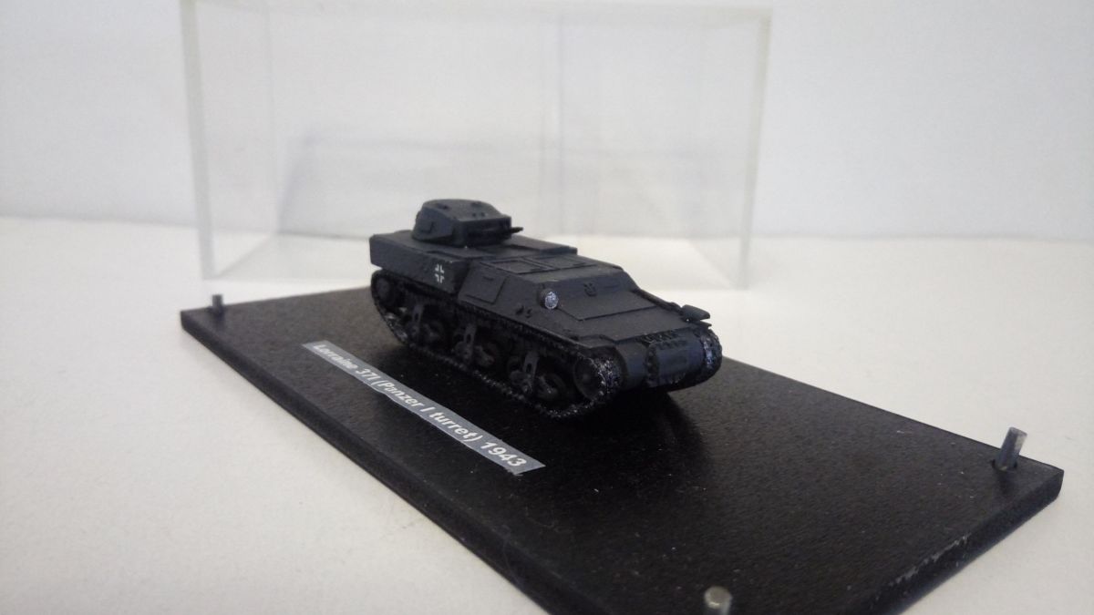 Lorraine 37l (Panzer I turret) 1943 в масштабе 1/72